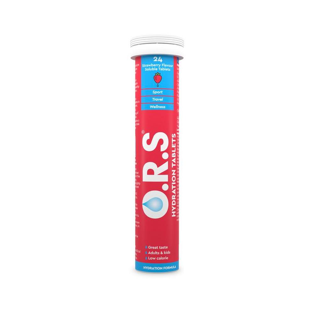 ORS HYDRATION TABLETS STRAWBERRY 24 TABLETS | CH Tralee | Ireland