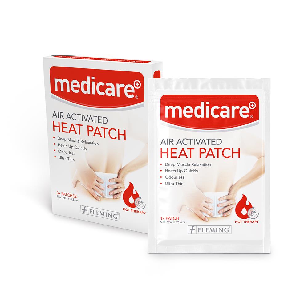 AIR ACTIVATED HEAT PATCH 3XPATCHES - BUY ONE GET ONE FREE | CH Tralee ...