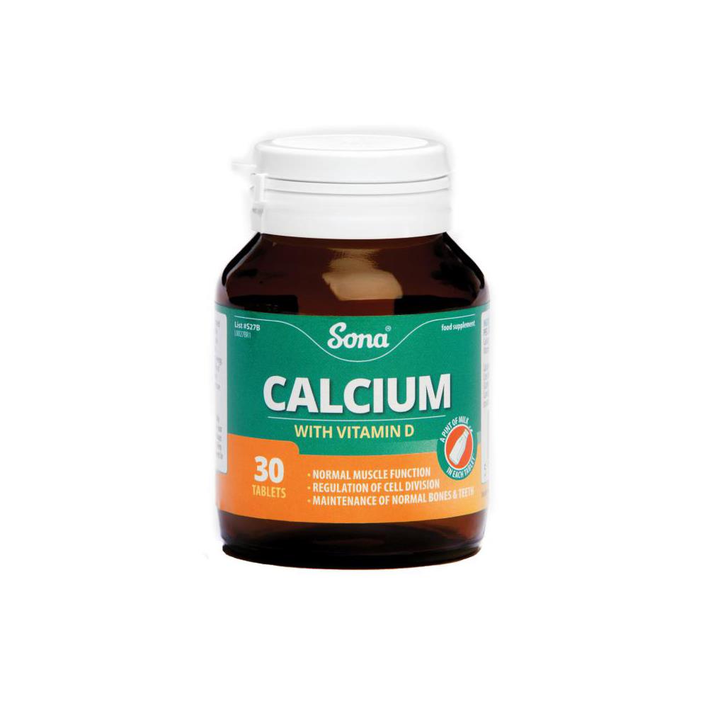 SONA CALCIUM WITH VITAMIN D 30'S | CH Tralee | Ireland