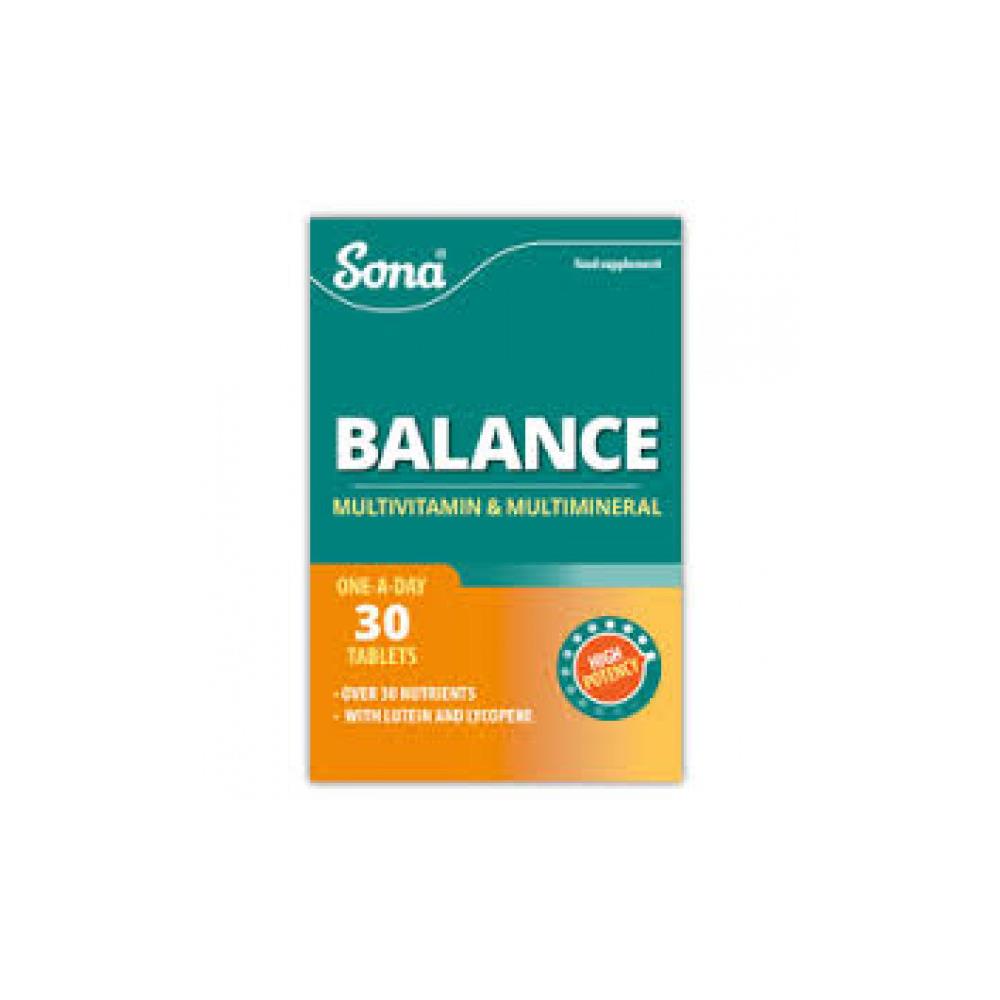 BALANCE MULTIVITAMIN % MULTIMINERAL 30'S | CH Tralee | Ireland