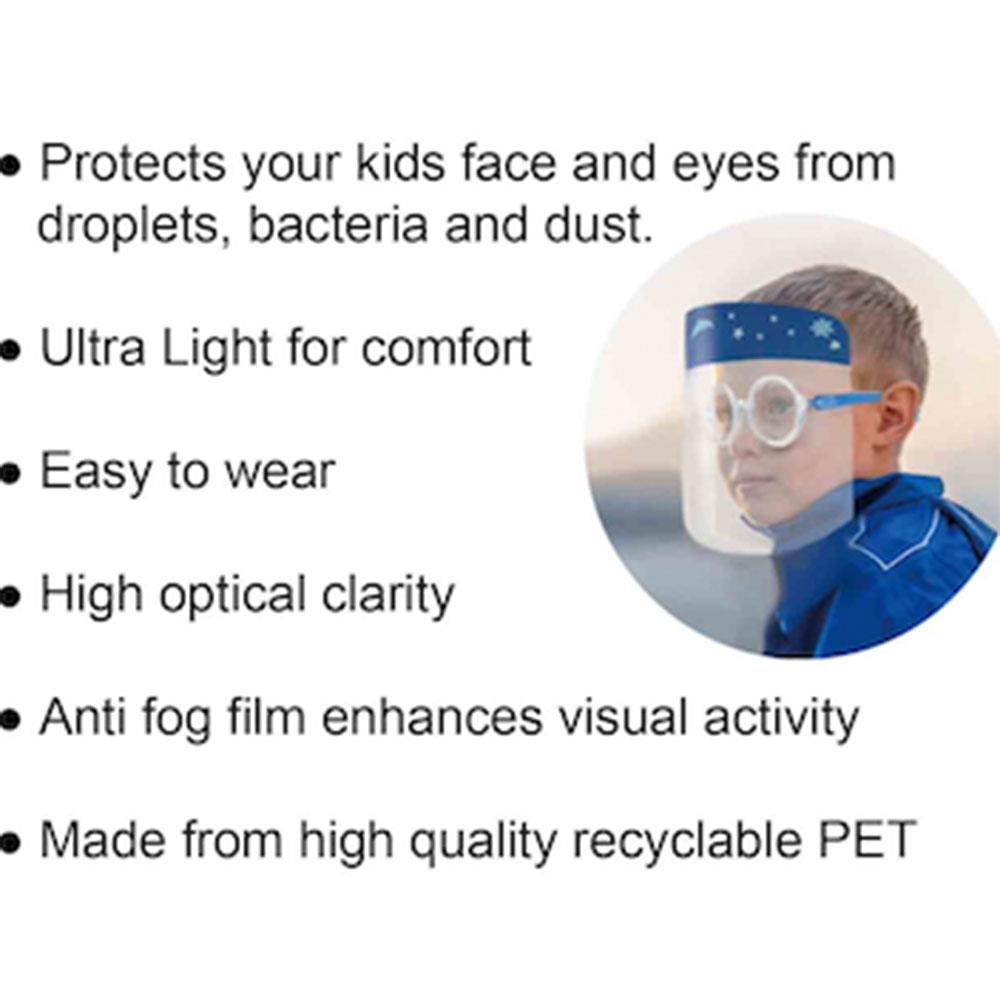 CRYSTAL CLEAR KIDS FACE SHIELD | CH Tralee | Ireland