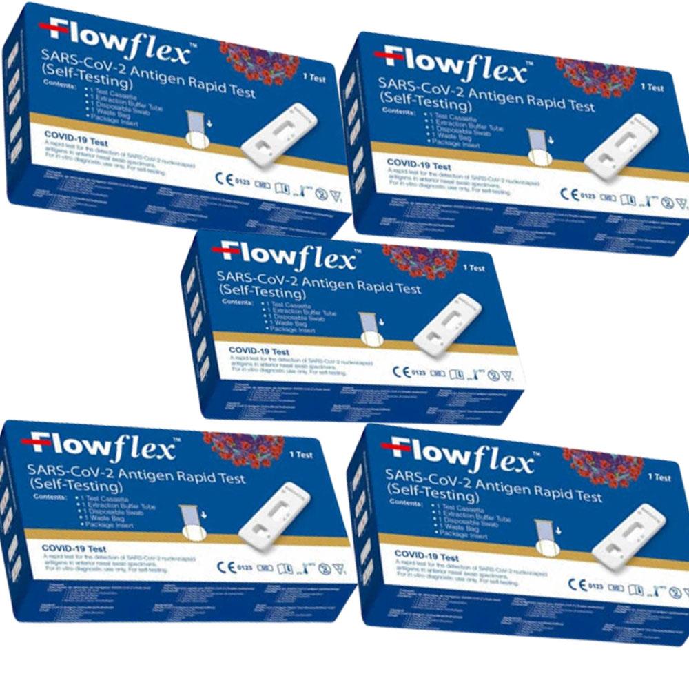 FLOWFLEX COVID-19 ANTIGEN TEST 5 PACK | CH Tralee | Ireland
