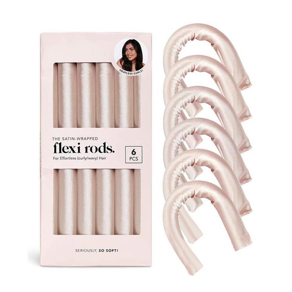 6 SATIN FLEXI ROD HEATLESS CURLS | CH Tralee | Ireland