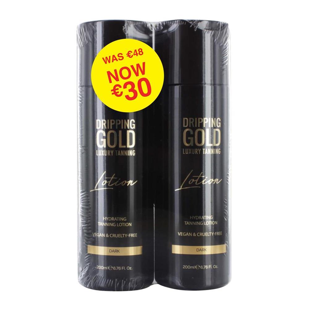 DRIPPING GOLD DARK LOTION TWIN PACK | CH Tralee | Ireland