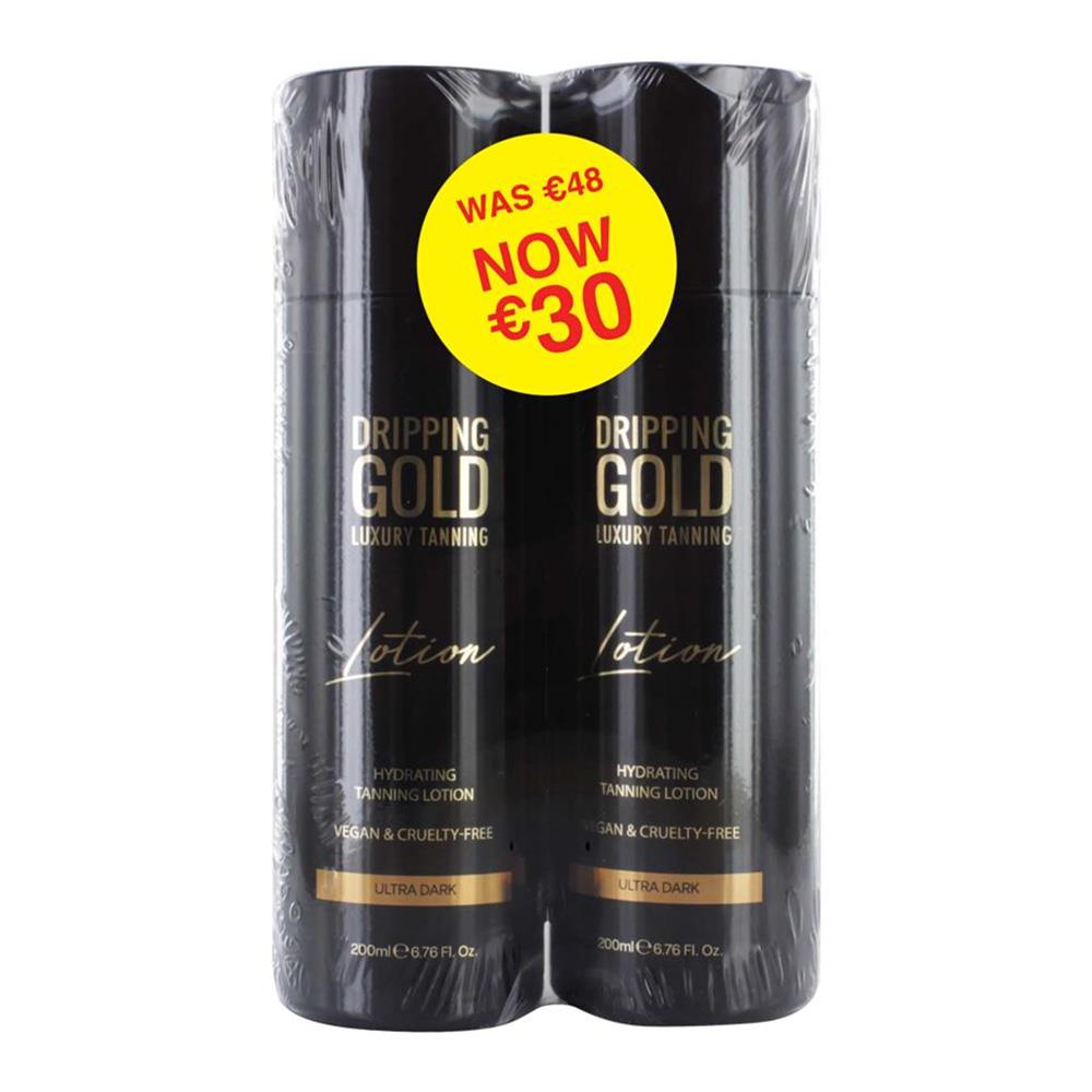 DRIPPING GOLD ULTRA DARK LOTION TWIN PACK | CH Tralee | Ireland