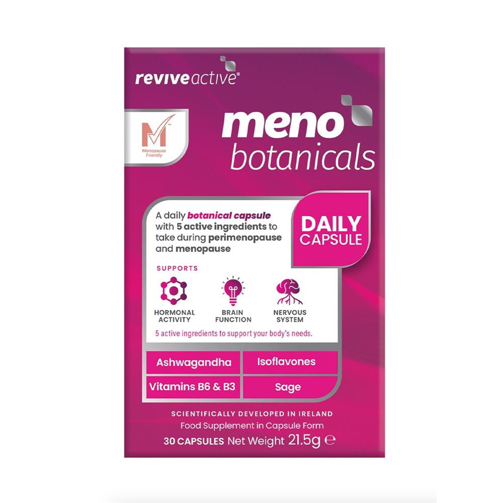 REVIVE ACTIVE MENO BOTANICALS 30 CAPSULES | CH Tralee | Ireland