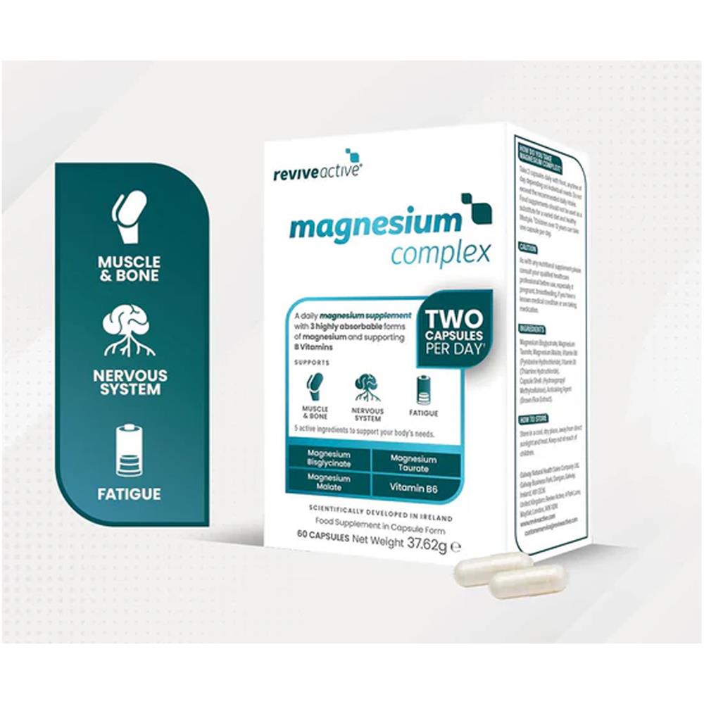 REVIVE ACTIVE MAGNESIUM COMPLEX 60 CAPSULES | CH Tralee | Ireland