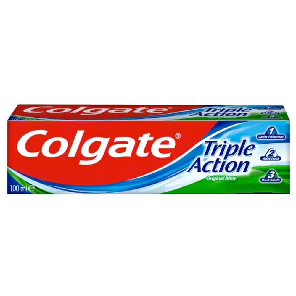 COLGATE TRIPLE ACTION TOOTHPASTE - ORIGINAL MINT | CH Tralee | Ireland