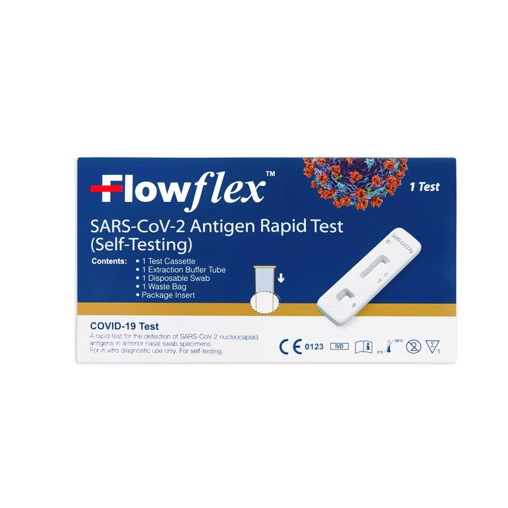 FLOWFLEX SARS-COV-2 ANTIGEN RAPID TEST X1 | CH Tralee | Ireland