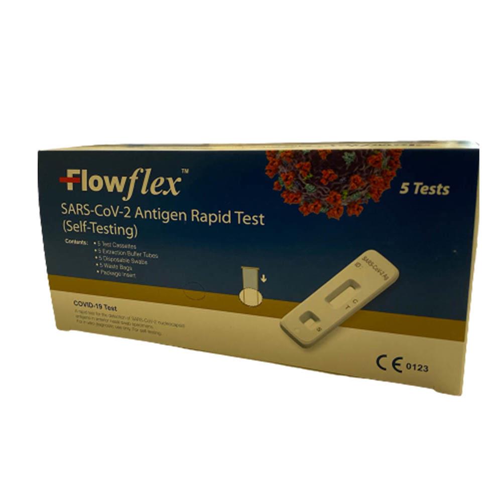 FLOWFLEX COVID-19 ANTIGEN TEST 5 PACK | CH Tralee | Ireland