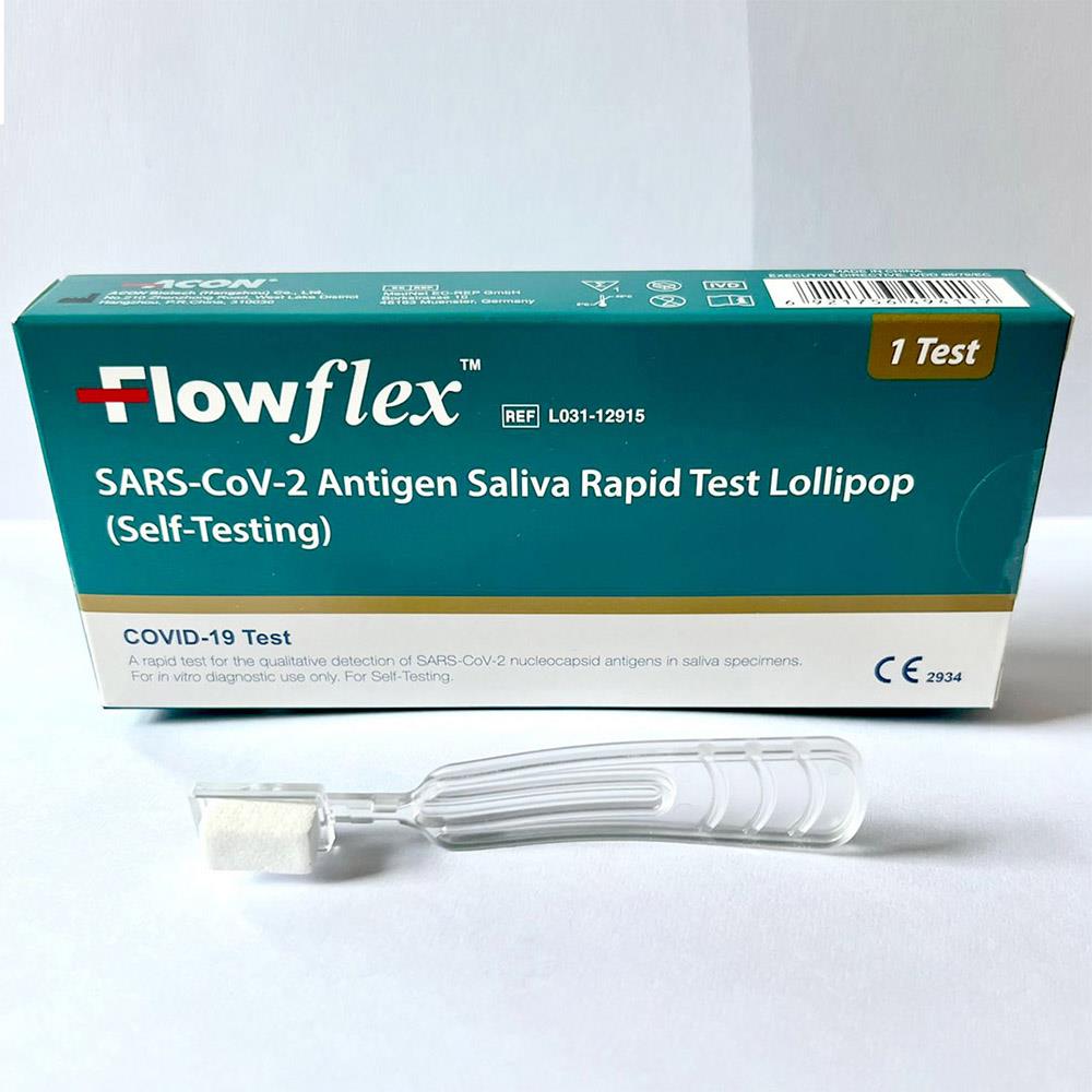 SARS-COV-2 ANTIGEN SALIVA RAPID TEST LOLLIPOP | CH Tralee | Ireland