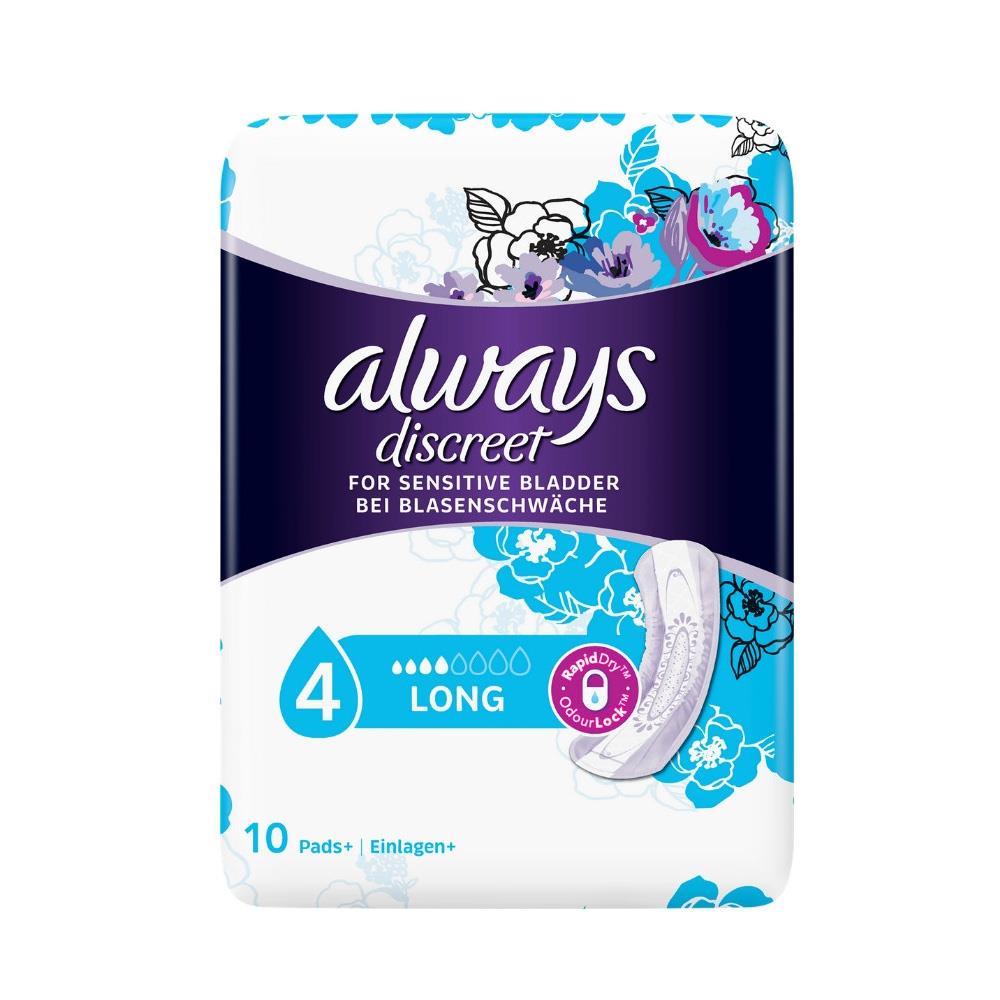 ALWAYS DISCREET LONG PADS 10 | CH Tralee | Ireland