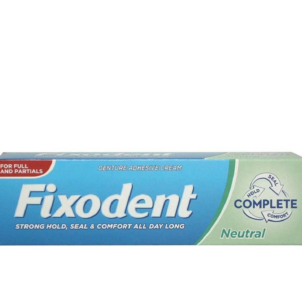 FIXODENT DENTURE ADHESIVE CREAM NEUTRAL 40G | CH Tralee | Ireland