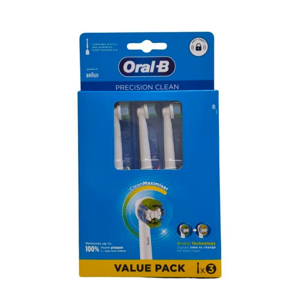 ORAL-B PRO PRECISION CLEAN 3PACK REPLACEMENT BRUSH HEADS | CH Tralee ...