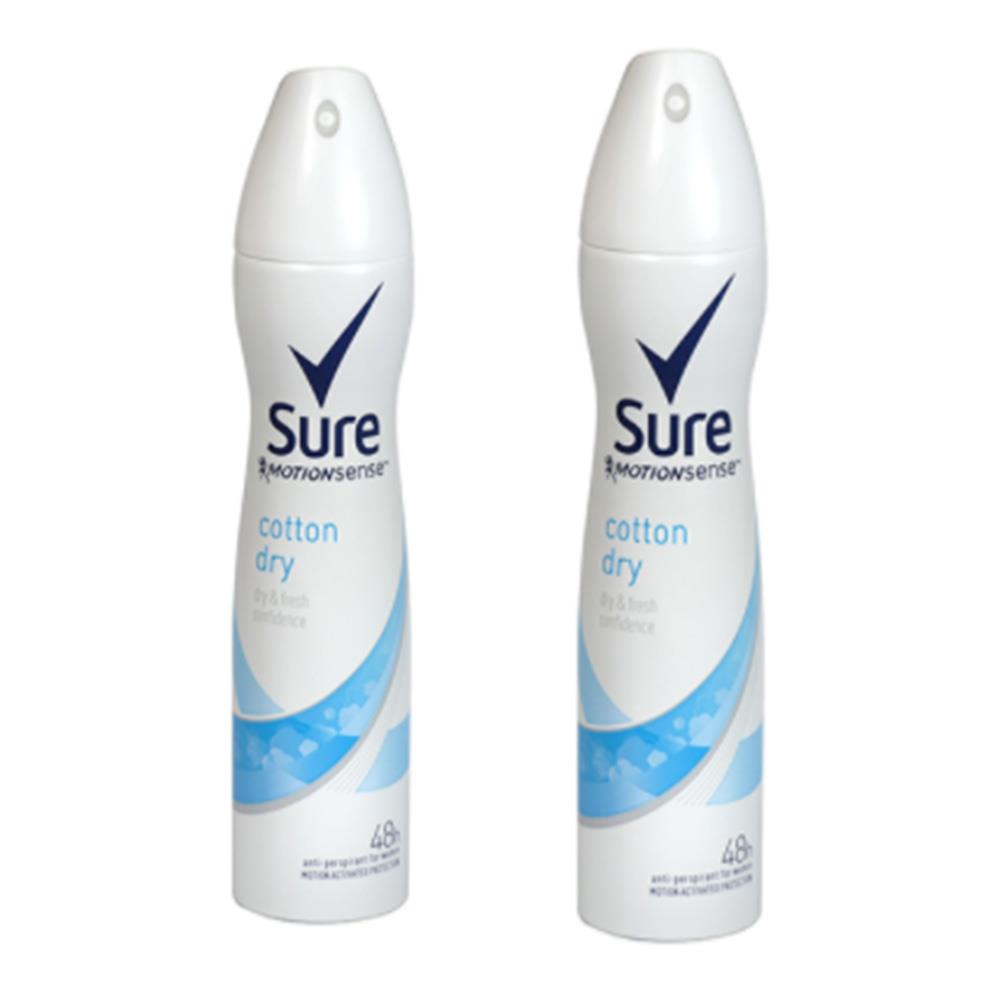 SURE COTTON DRY DEODRANT TWIN PACK | CH Tralee | Ireland