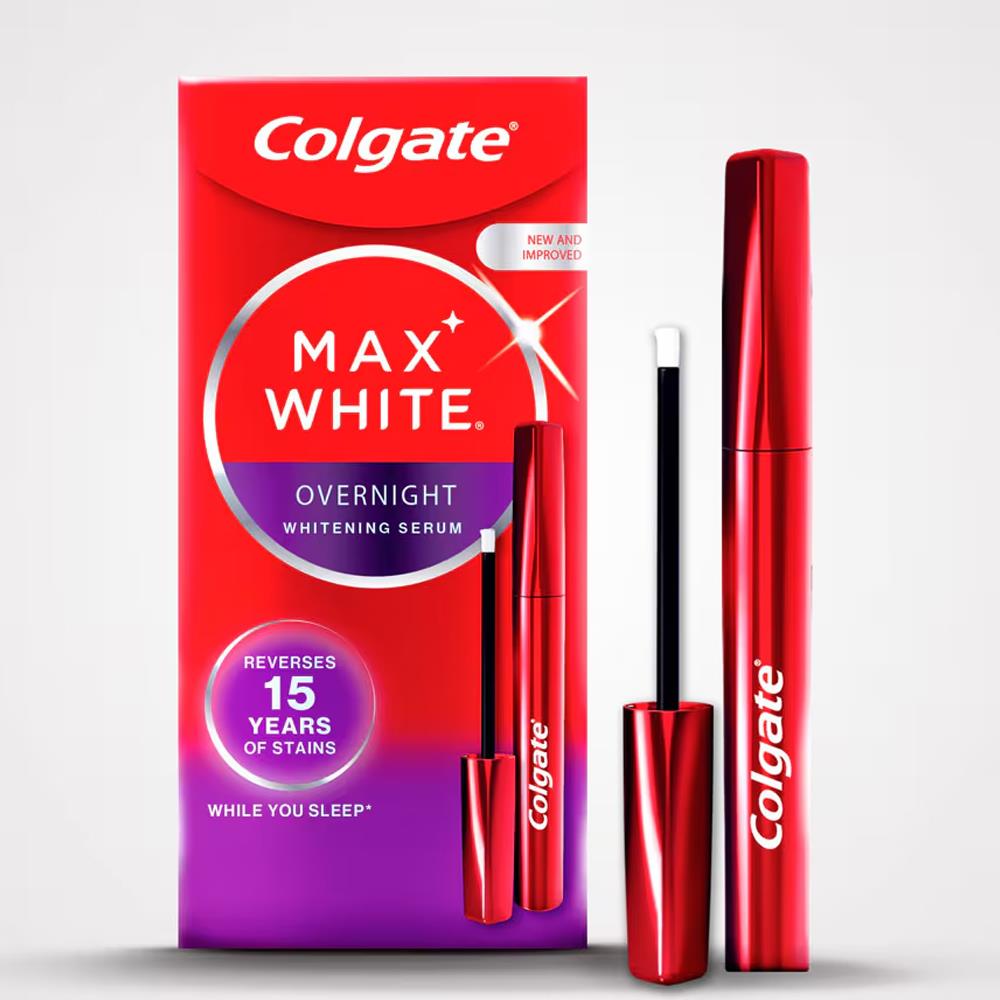 COLGATE MAX WHITE OVERNIGHT WHITENING SERUM | CH Tralee | Ireland