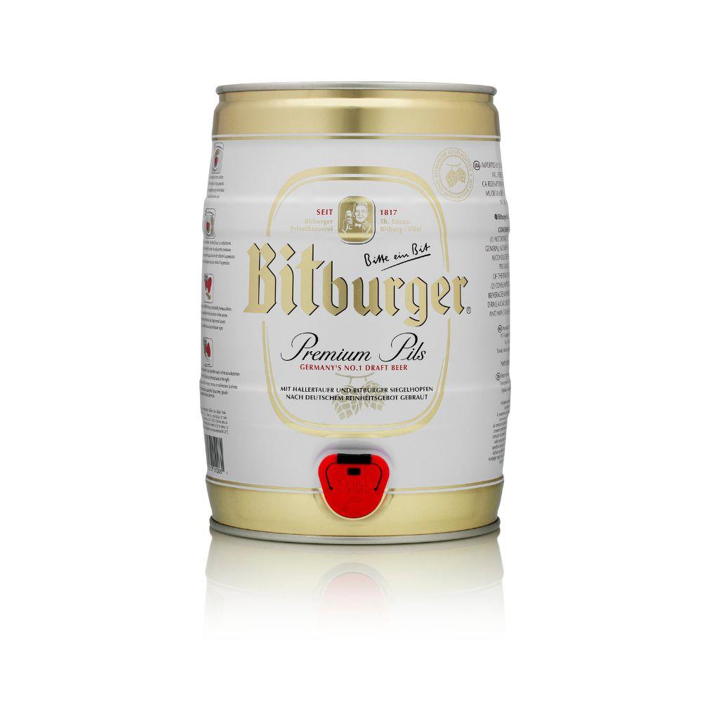 BITBURGER 5L KEG 4.8% | DUBLIN'S OFF LICENCE | THECRU.IE