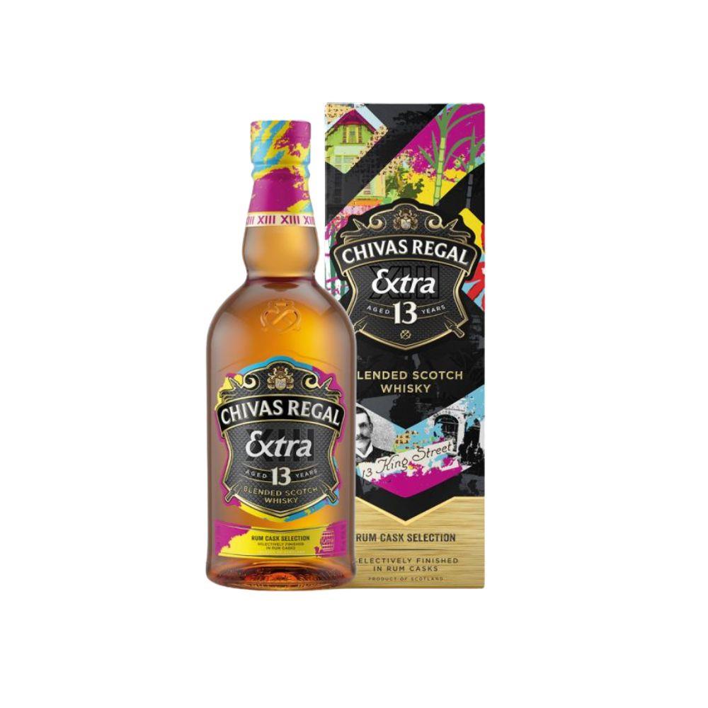 CHIVAS REGAL EXTRA 13 YEAR OLD RUM CASK BLENDED SCOTCH WHISKY ...