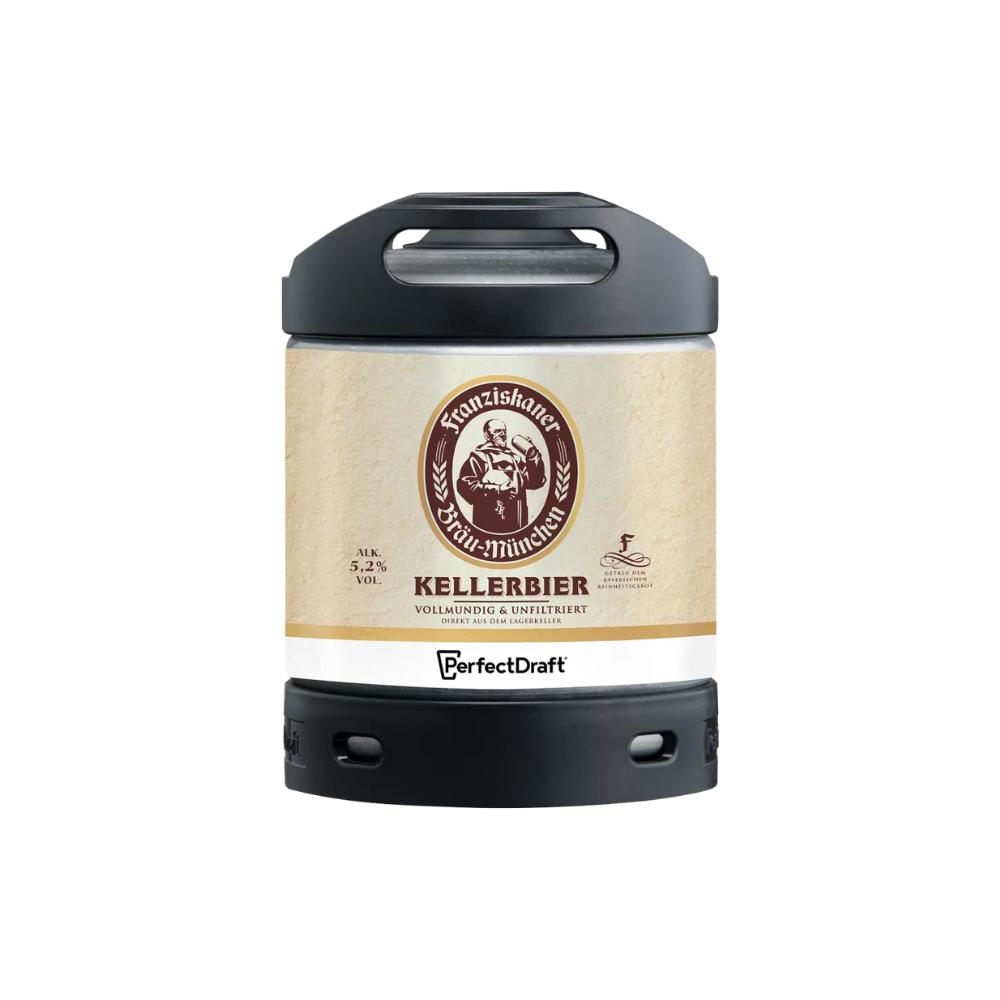 FRANZISKANER KELLERBIER PERFECTDRAFT 6L KEG 5.2% | DUBLIN'S OF...