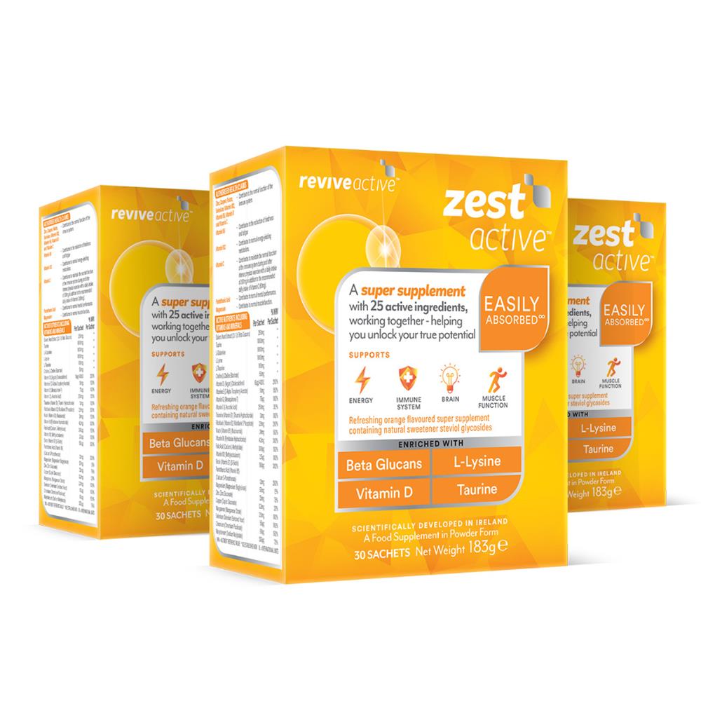 REVIVE ACTIVE ZEST- 3 MONTH SUPPLY-90 SACHETS | McCormacks Pharmacy and ...