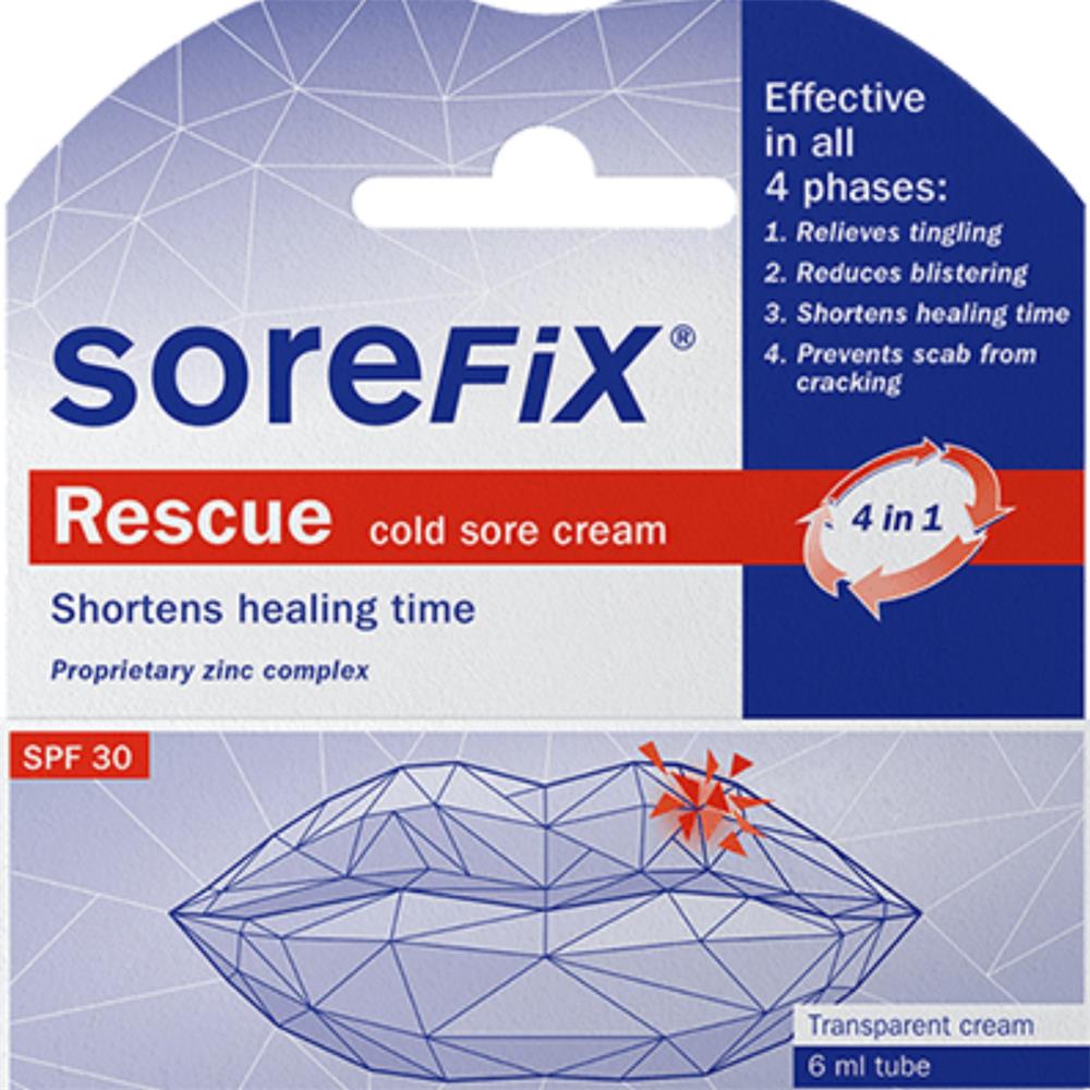 SOREFIX RESCUE COLD SORE CREAM | McCormacks Pharmacy and Beauty | Ireland