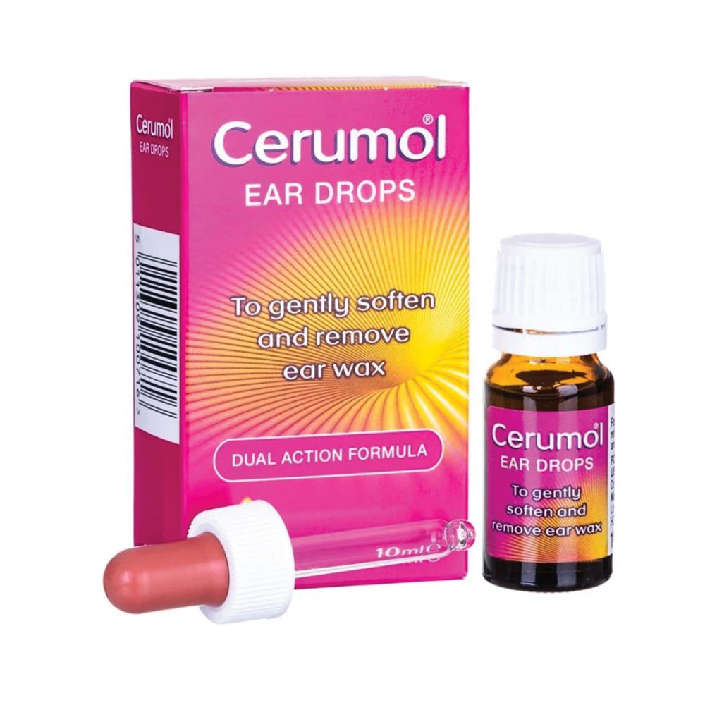 CERUMOL EAR DROPS SOLN 10ML | University Late Night Pharmacy | Galway ...