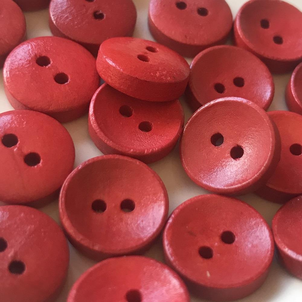 Craft Button - 15mm | Springwools.com | Ireland