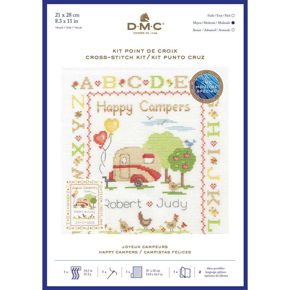 DMC Cross Stitch Sampler Kit