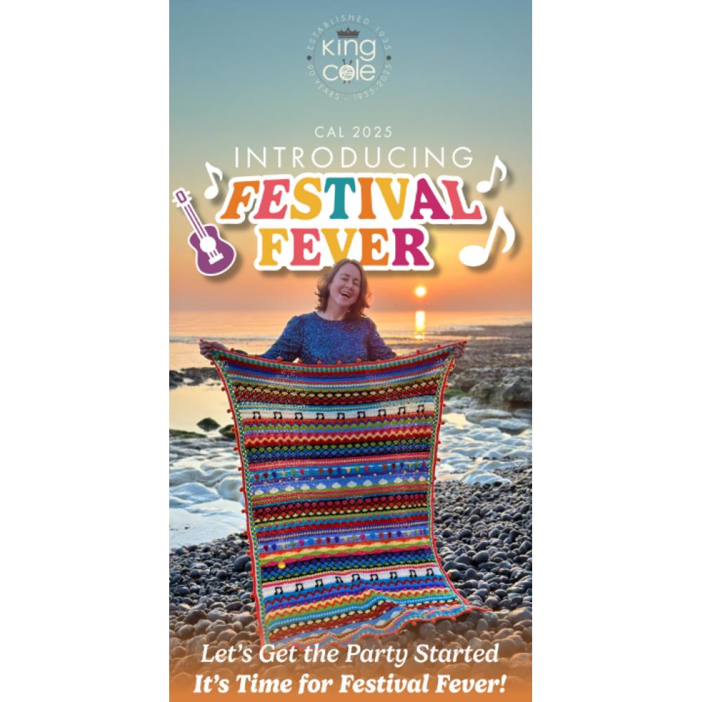 Crochet Along - Festival Fever CAL Yarn Pack in Big Value DK 50g ...