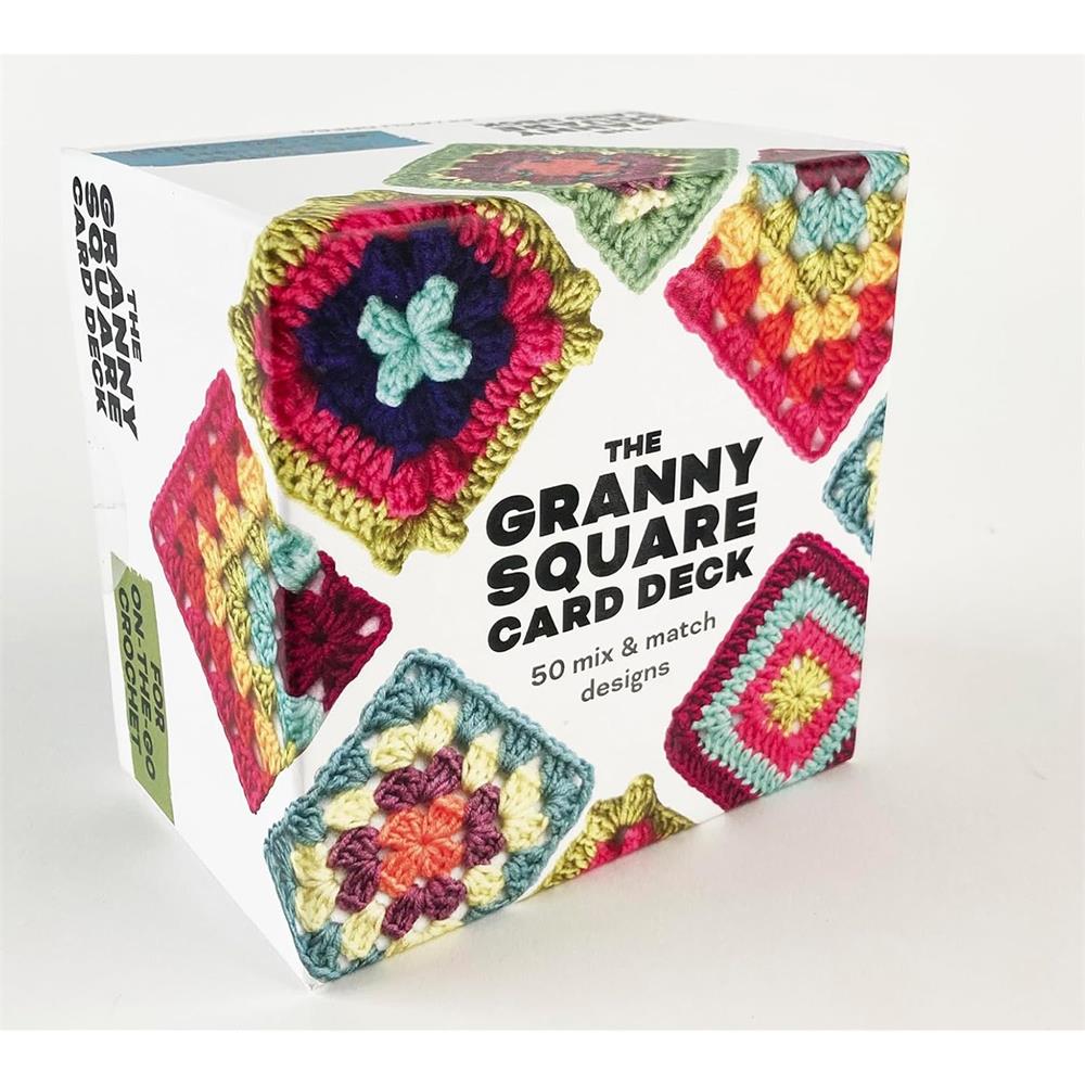 The Granny Square Card Deck - 50 Mix and Match Designs (Craft Card Decks