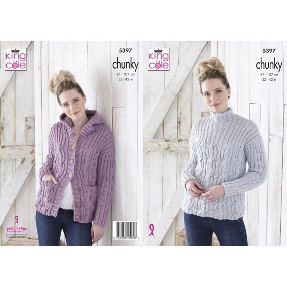 King Cole Pattern 5397 Hoodie & Sweater in Timeless Chunky ...