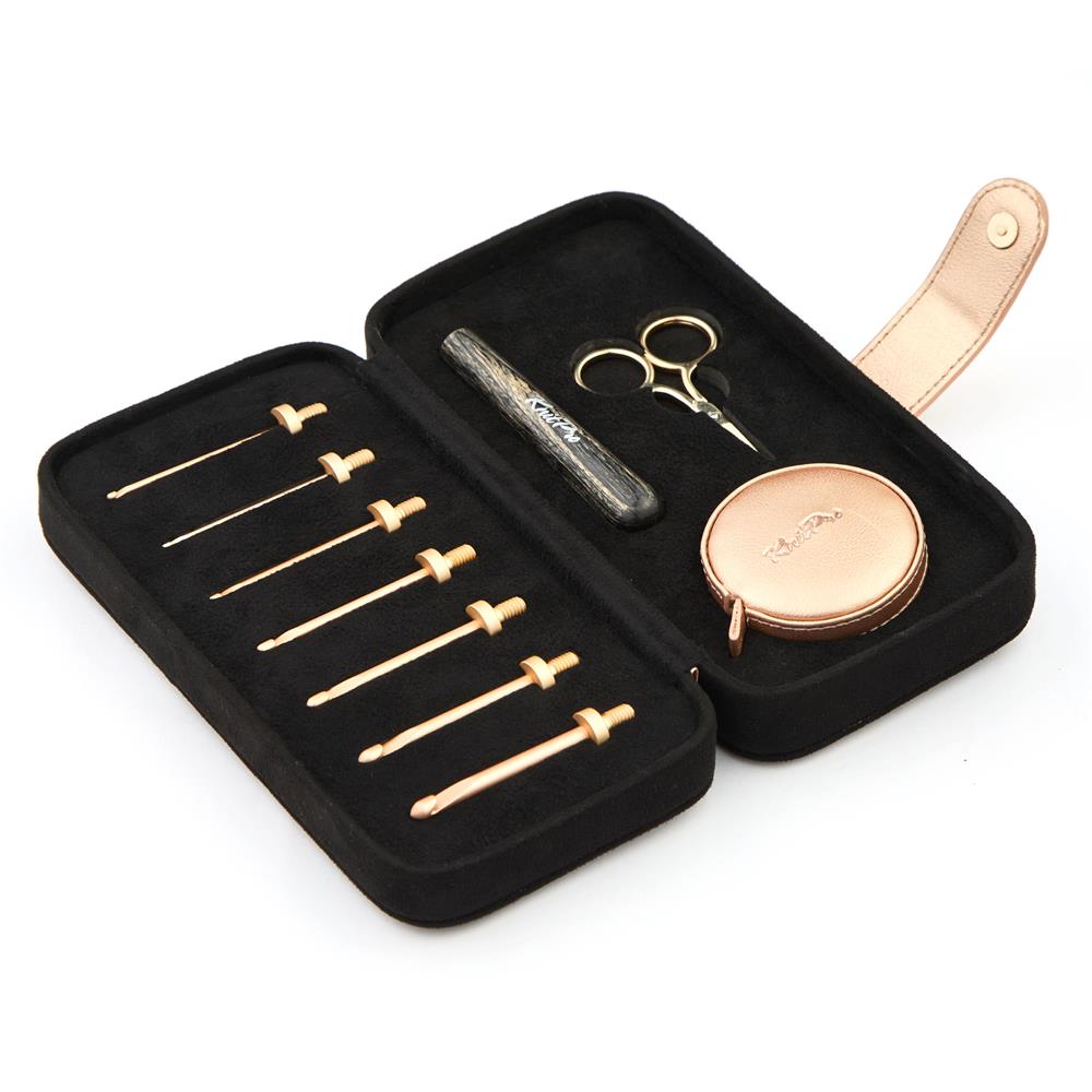 KnitPro Oasis Starter Set Interchangeable In Line Crochet Hooks ...