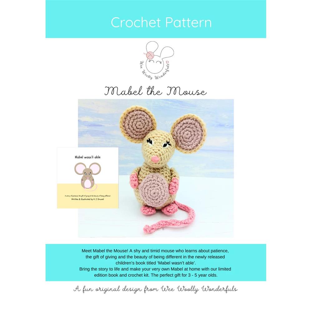Mabel The Mouse Crochet Pattern