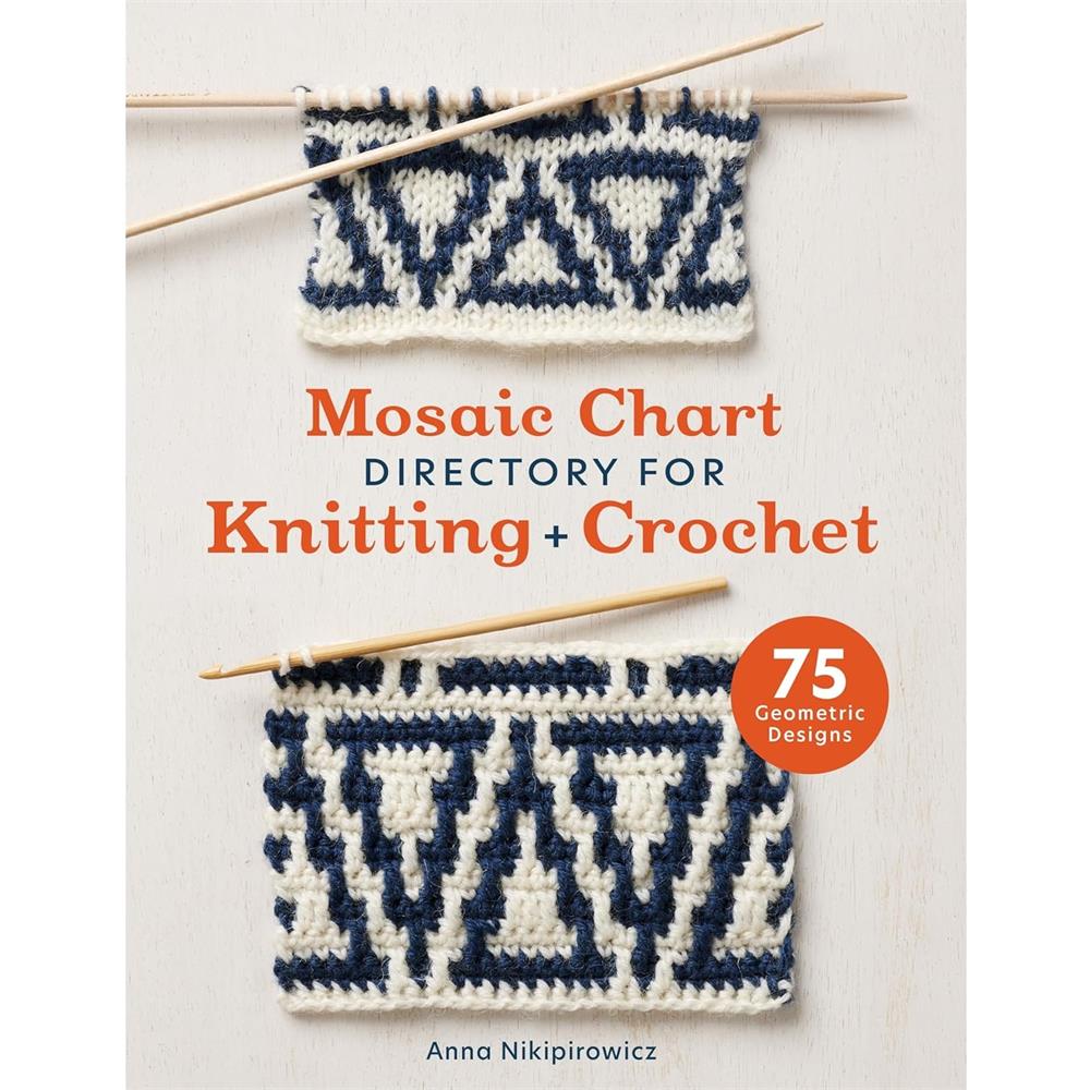 Mosaic Chart Directory Book for Knitting & Crochet