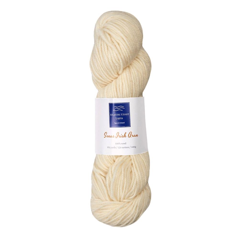Atlantic Coast Yarns Sonas Irish Aran 100g | Springwools.com | Ireland