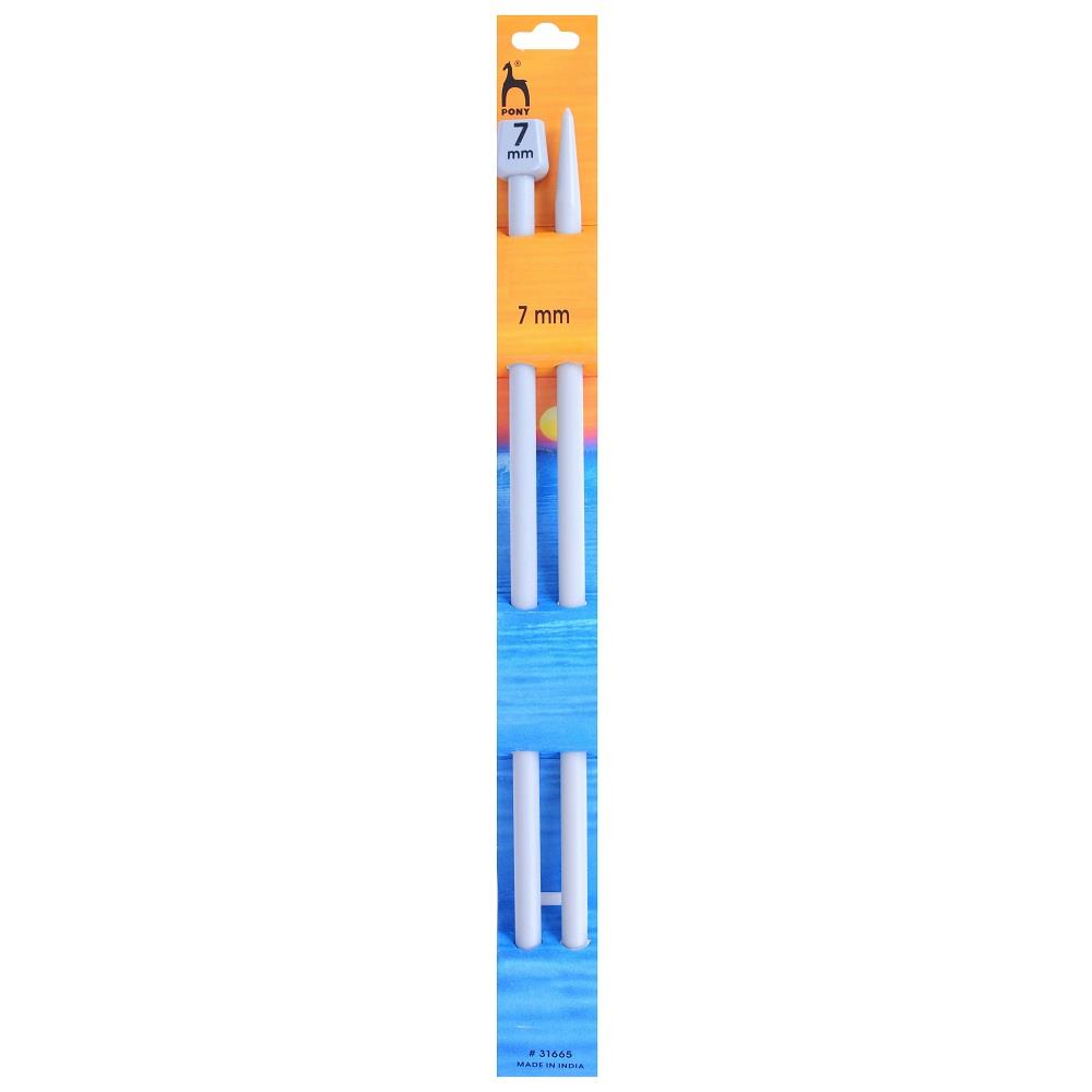 7mm Plastic Knitting Needles | Springwools.com | Ireland