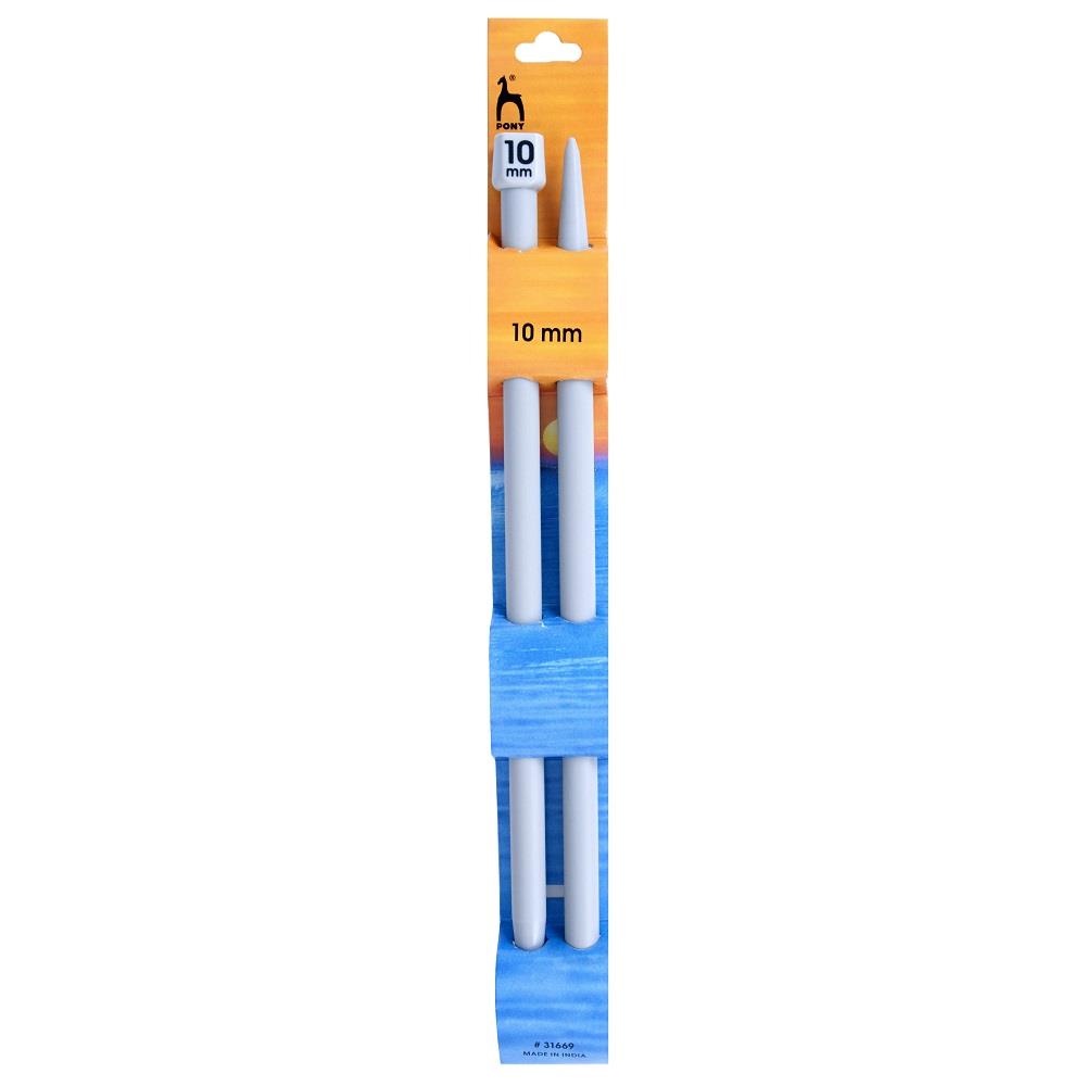 10mm Plastic Knitting Needles | Springwools.com | Ireland