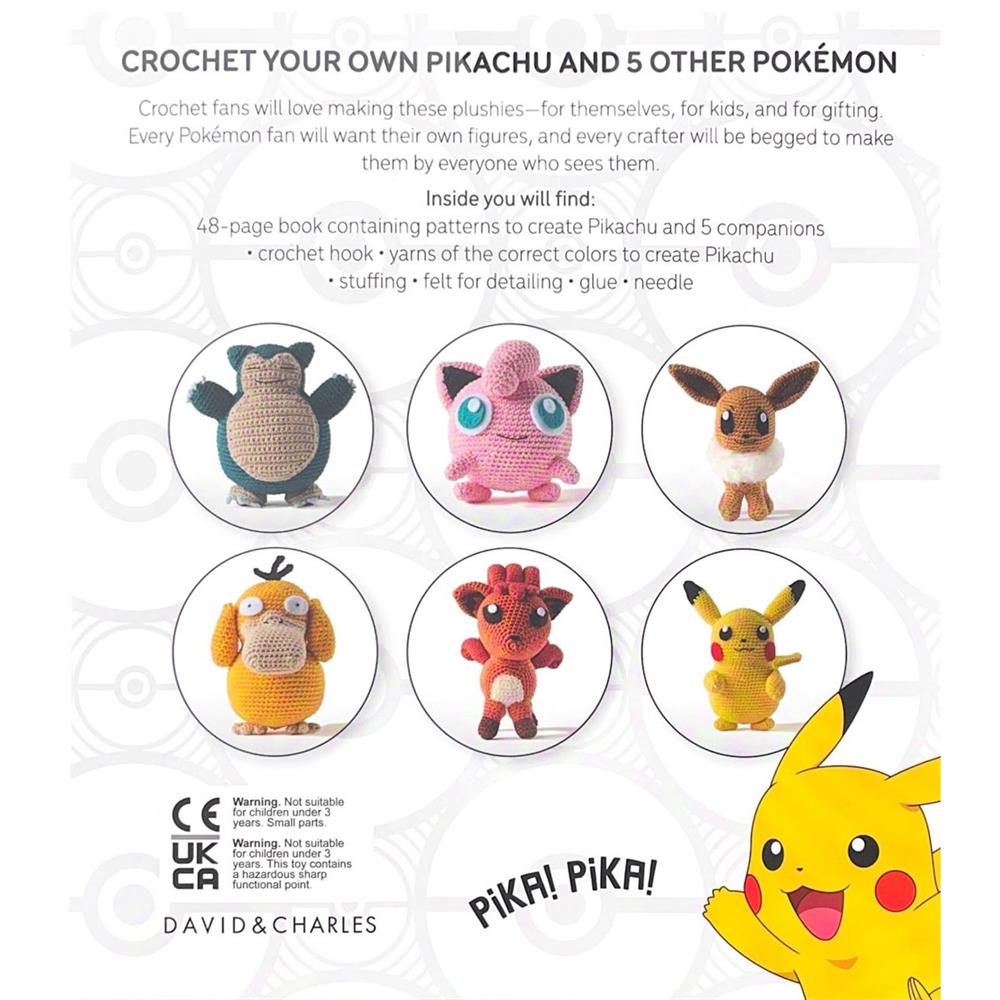 Pokemon Crochet Kit - Pikachu