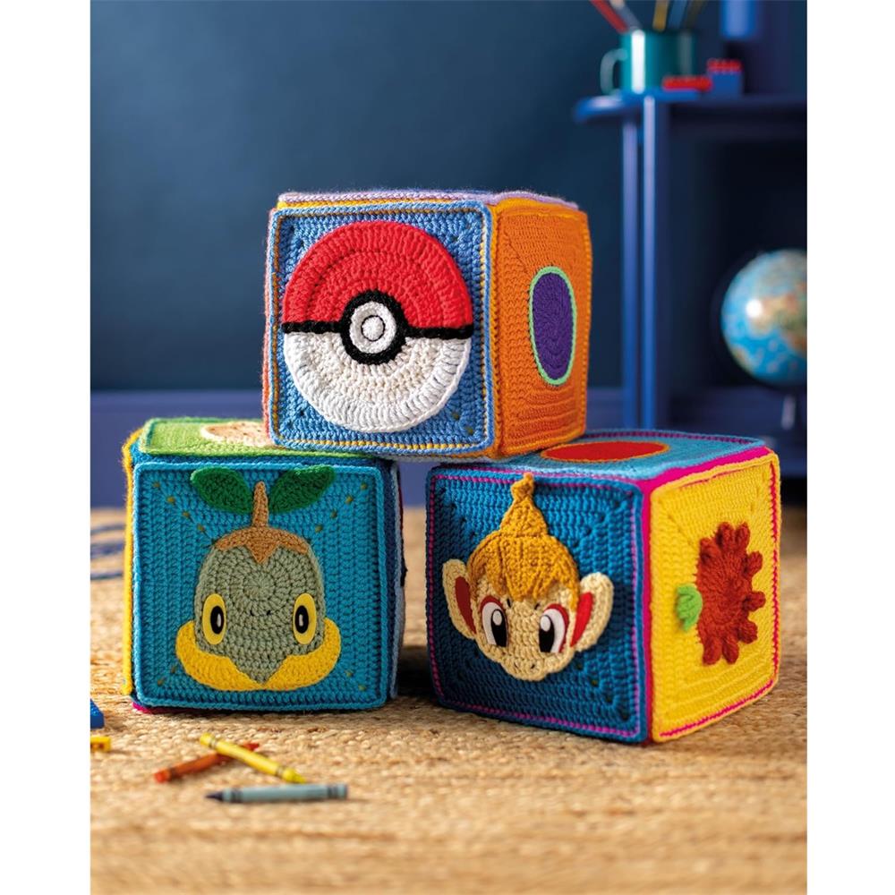 Pokemon Crochet Squares Book - Bring Pikachu & Friends to Life with ...