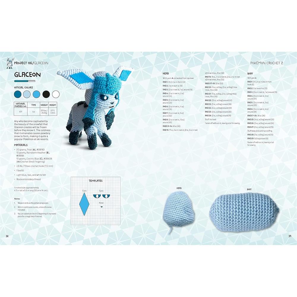 Pokemon Crochet Book Vol. 2