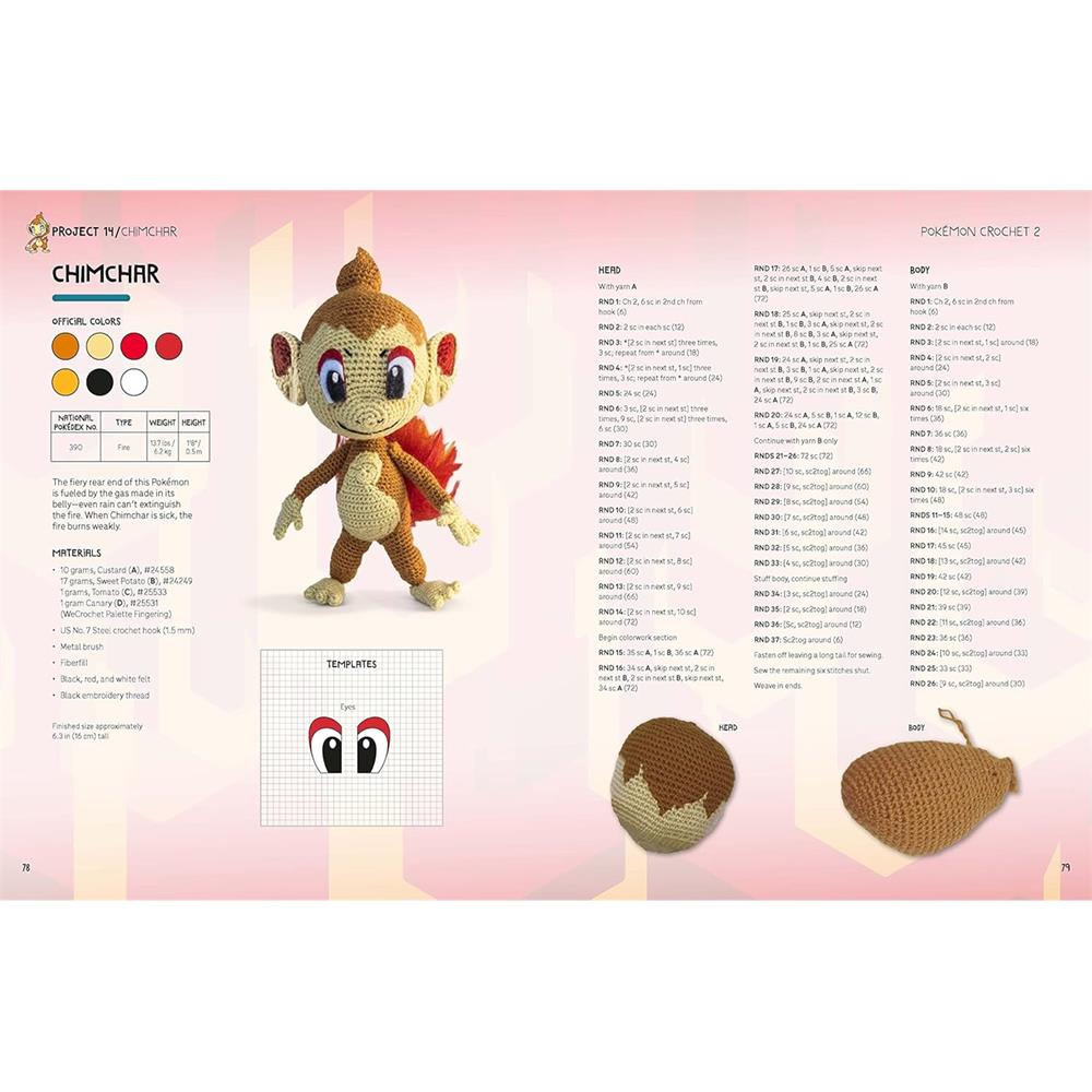 Pokemon Crochet Book Vol. 2