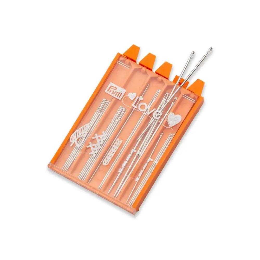 Prym Love Sewing, Embroidery and Darning Needles with Threader