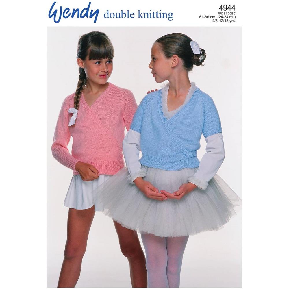 Wendy Pattern 4944 Ballet Tops in Double Knitting