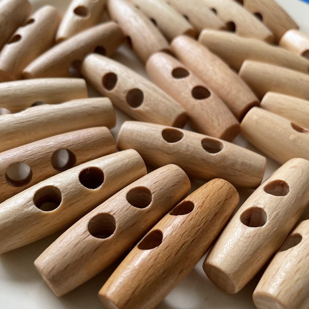 1 x Wooden Toggle - 40mm