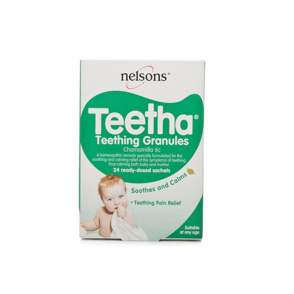 Nelsons Teetha Teething Granules - 24 sachets | Rochfords Pharmacy and ...