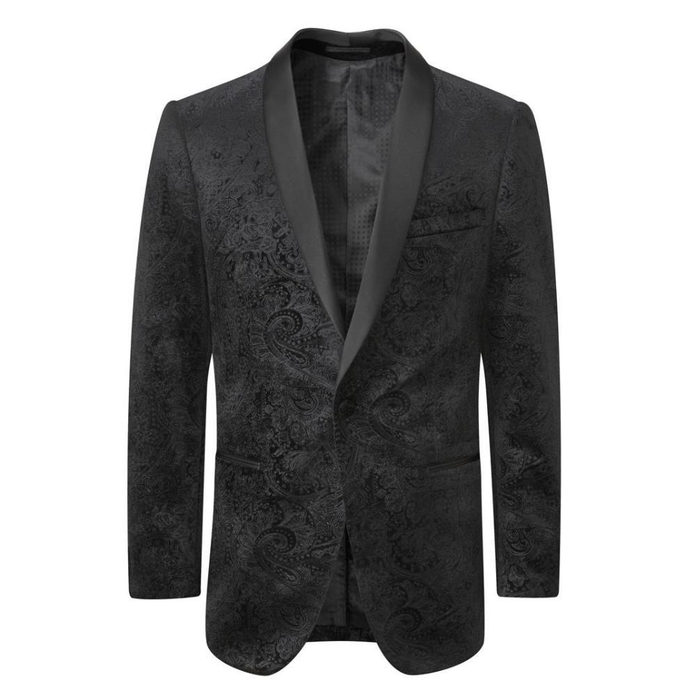 Buy Skopes Westwood Paisley Jacket Black | Boyle For Men | Irish Menswear