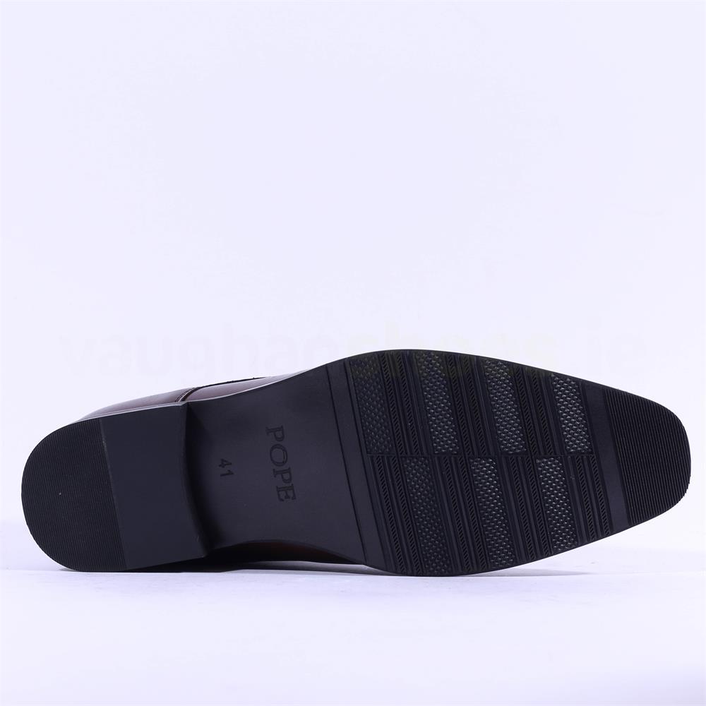 Brent Pope Halcombe Laced Plain Toe Shoe - Walnut | Vaughan Shoes | Ireland