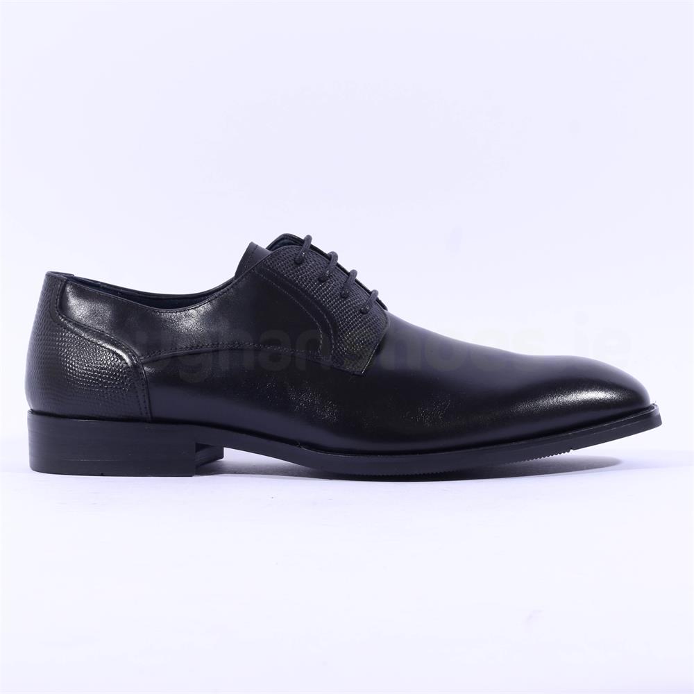 Tommy Bowe Gabba Dress Shoe - Black Leather | Vaughan Shoes | Ireland