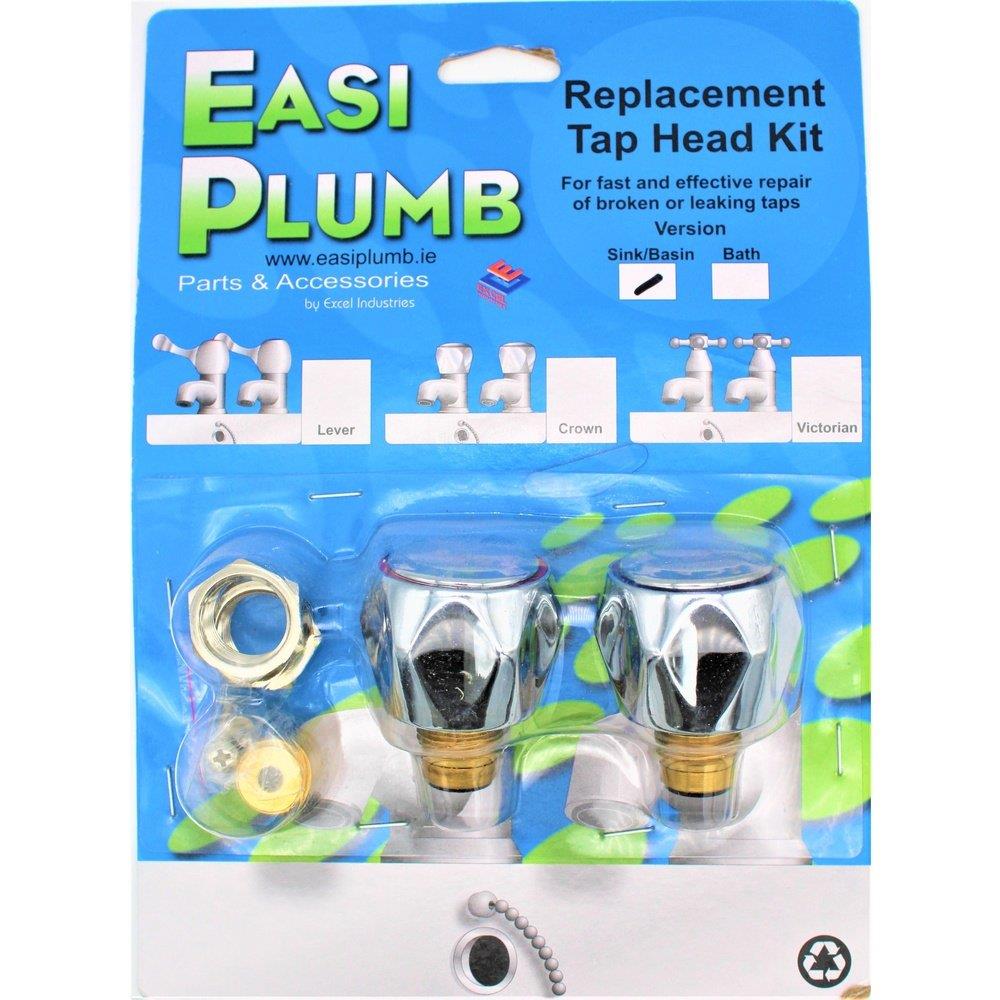1/2 Replacement Tap Head Kit Crown Pattern |Sheahans Homevalue | Nenagh ...