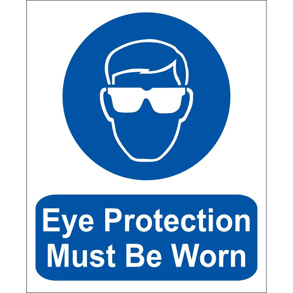 Safety Sign Eye Protection 400 X 488mm |Sheahans Homevalue | Nenagh ...